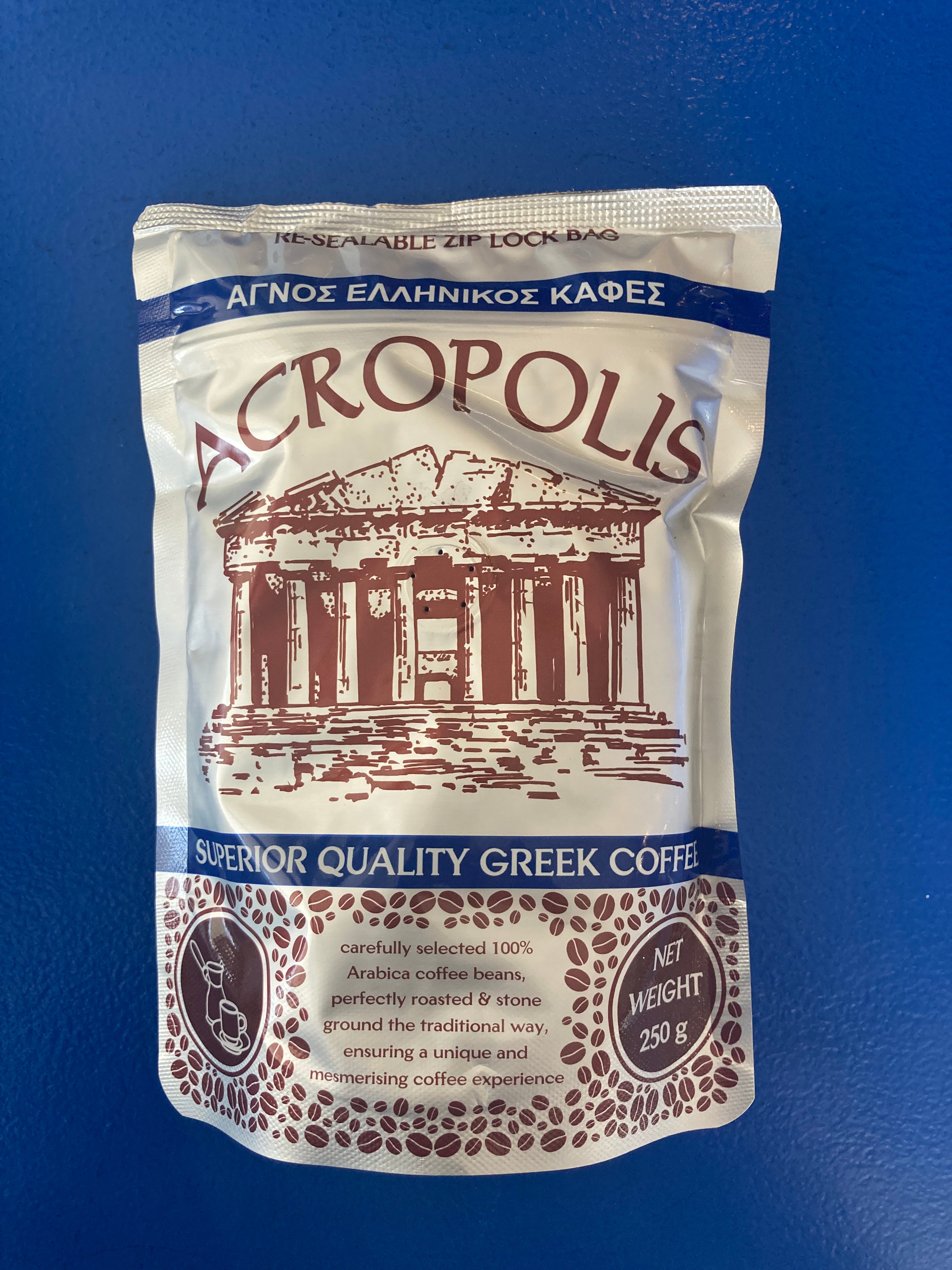 Acropolis Traditional Greek Ground Coffee (250g) – Meraki Deli Cafe
