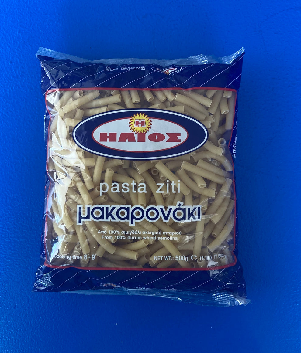 Helios Pasta Ziti Makaponaki (500g) – Meraki Deli Cafe
