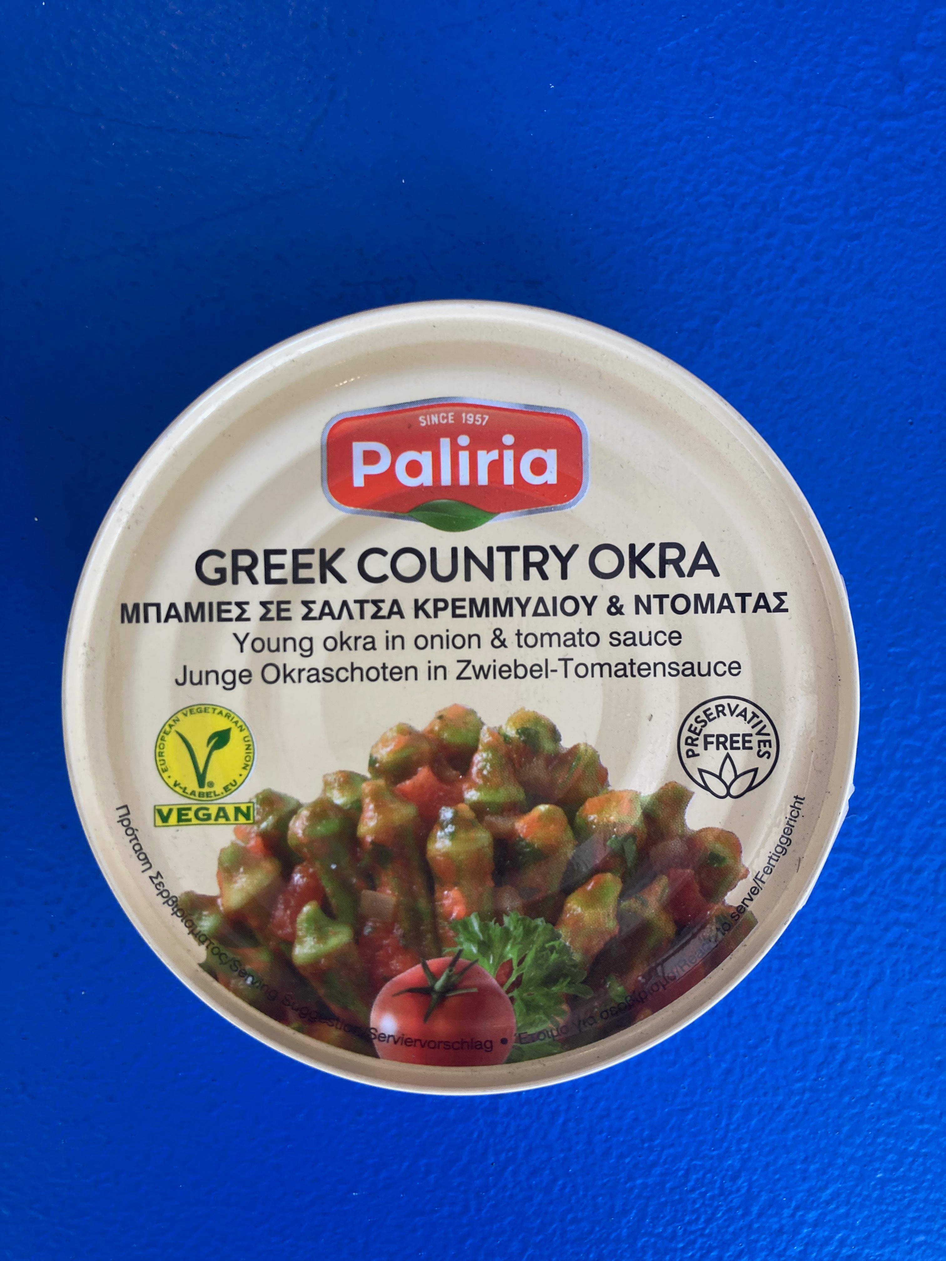 Palirria Greek Country Okra – Meraki Deli Cafe